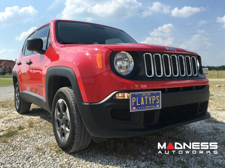 Jeep Renegade License Plate Mount - Platypus - Trailhawk, CS-AA424