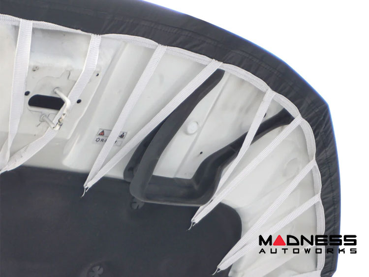 Jeep Renegade Front Hood Mask - Black, 1708BSZ4