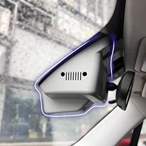 Jeep Rengade Integrated Dash Camera System - 4K Front Camera, DC6100CTK