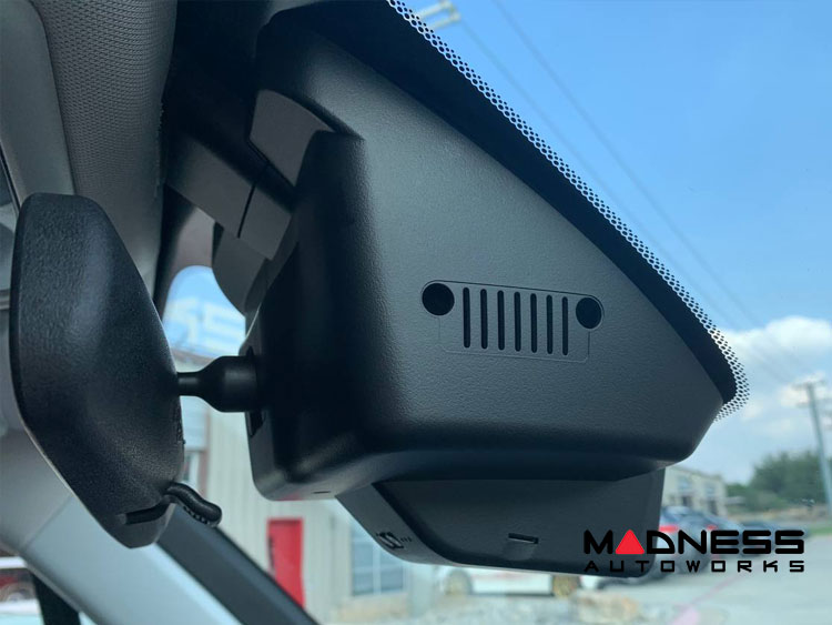 Jeep Renegade Integrated Dash Camera System - Front + Rear Dual Camera ...